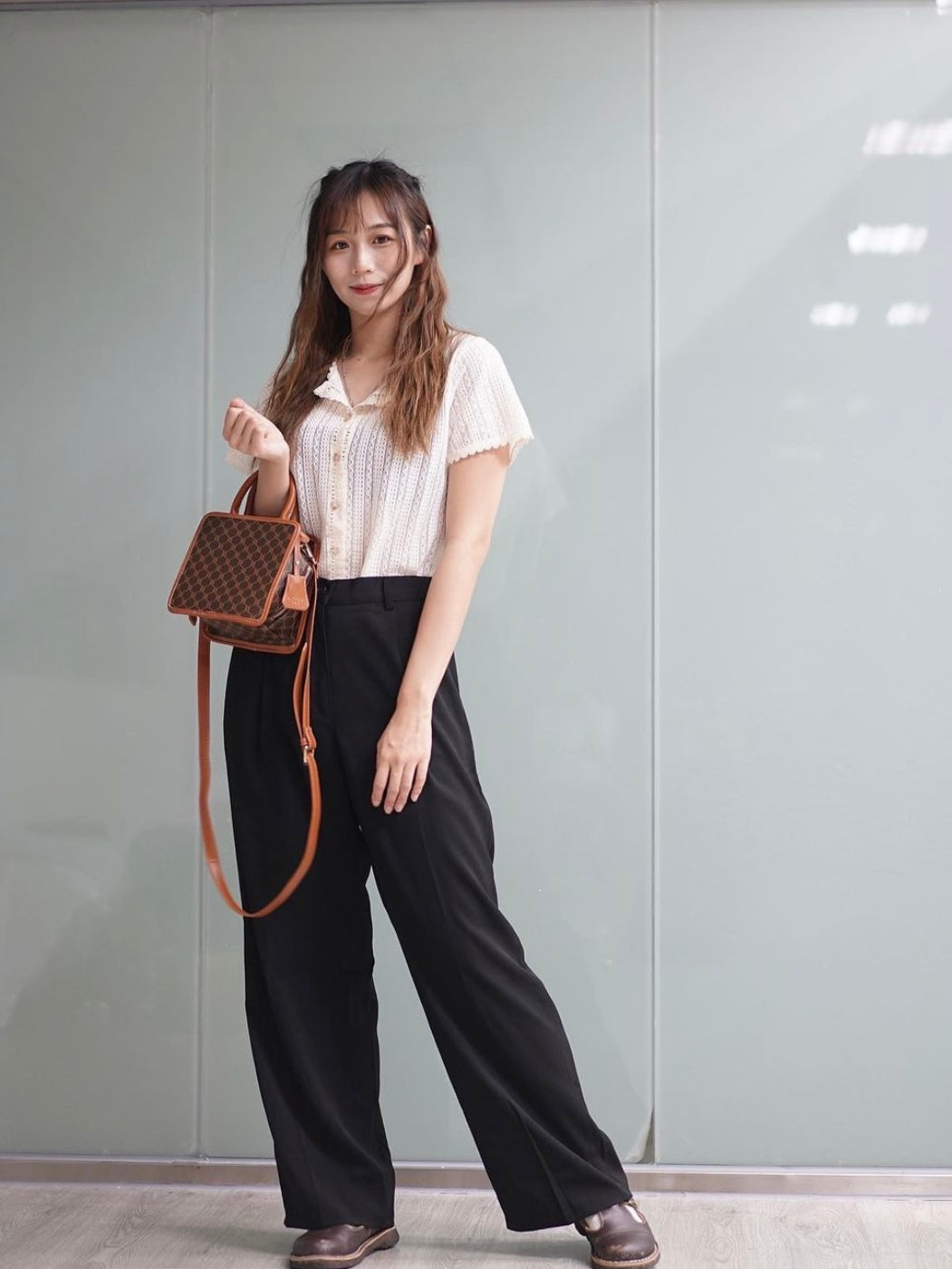 高腰寬鬆西褲 – Litz Macau